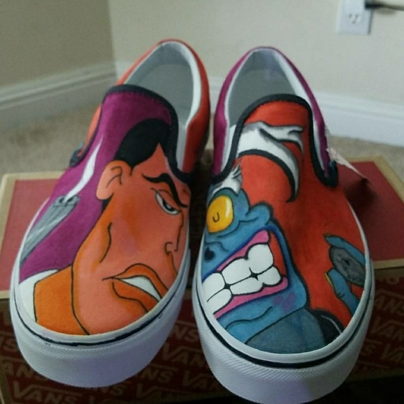 Vans | Shoes | Custom 2face Vans | Poshmark